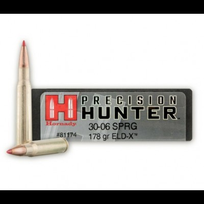 Hornady 30-06 178 grain ELD-X Precision Hunter Ammo 20 rd - Fisher Firearms